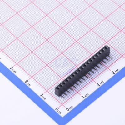 China Single Row Connector PM200 Series Bent Pin Housing Height 43 HCTL PM200-1-17-W-4.3 Electronic Component for sale