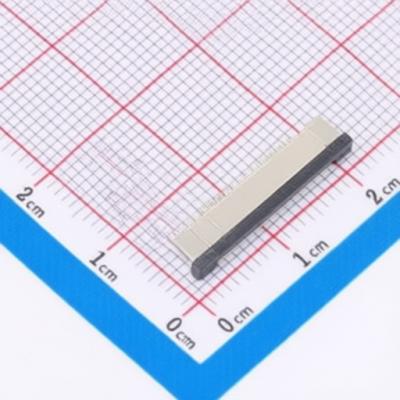 China Horizontal Pull Out Connector 0.5 Pitch ZIF Type 3 Housing Height 2.0mm HCTL CT05202-300R-00-D for Flat Cable and PCB for sale