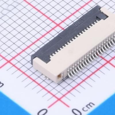 China 0.5 Pitch Easy-on Type Connector HCTL XW05202-200R-00 Down Type Right Angle and 2.0mm Housing Height for sale