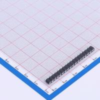 China single row header HCTL PM254-1-18-Z-3.0-C featuring brass sleeve and phosphor bronze contact clips for sale