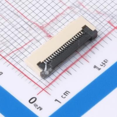 China 0.5 Pitch Easy-on Type Connector Set Hanbo Electronic HB-FPC-05FGXJ-H2020P with 2.0mm Height and Durable Materials for sale