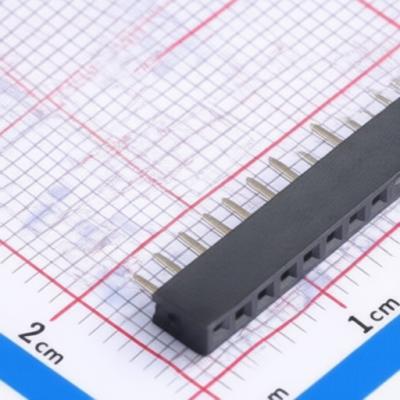 China Electronic Single Row Straight Pin Connector HCTL PM200-1-11-Z-4.3 Plastic Height Specification for sale