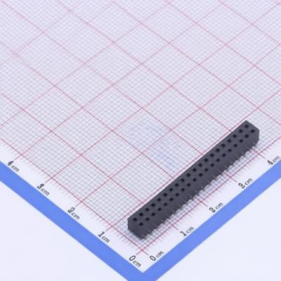 China Double Row Pin Header Surface Mount Connector 2 Millimeter Pitch HCTL PM200-2-20-S-4.3 Electronic Part for sale