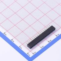 China Electronic Component Single Row Straight Pin Header HCTL PM200-1-16-Z-4.3 with 4.3mm Plastic Height for sale