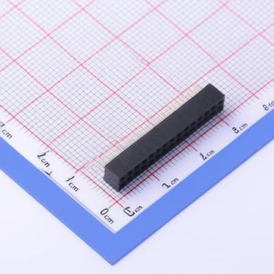 China Double Row Straight Pin Header HCTL PM200-2-15-Z-4.3 Featuring 0.5 by 0.2 Millimeter Pin Dimensions for sale