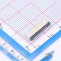 China Connector 0.5 Pitch ZIF Type 3 Right Angle Low Profile Housing 2.0 mm HCTL CT05202-200R-00-D for Flat Cable PCB for sale
