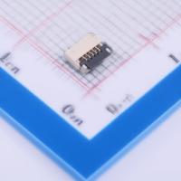 China Electronic Interconnection FPC Connector HCTL HC-FPC-05-10-5RLTAG with Front Flip ZIF and 05mm Pitch for sale