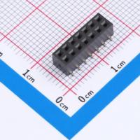 China Surface Mount Double Row Pin Header HCTL PM200-2-07-S-4.3 Connector for Electronic Applications for sale