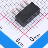 China Electronic Connector Single Row Pin Header Model HCTL PM200-1-04-Z-4.3 Straight Pin Type for sale