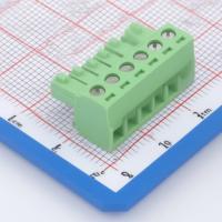China Pluggable terminal block screw termination 3.81mm pitch rated 300V 8A HCTL HC15EDGK-3.81-6P-V straight pin for sale