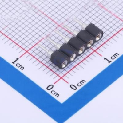 China Single Row Header Connector HCTL PM254-1-05-Z-3.0-C Round Straight Pins Rated 3A Current for Electronics for sale