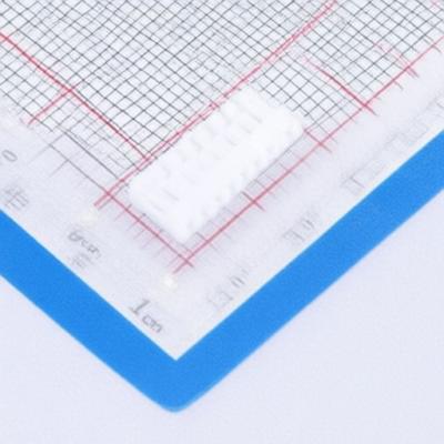 China electrical connector Hanbo Electronic WAFER-PH200JK-7A with brass tin plated contacts and white PA66 base for sale