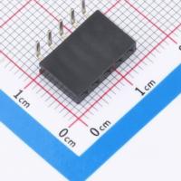 China Connector Single Row Header 2.54mm Pitch Plastic Height 8.5mm HCTL PM254-1-05-W-8.5 Right Angle Pin for sale