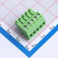 China Single row plug in connector with 35mm pitch rated voltage 300V and current 8A HCTL HC15EDGK 35 5P V for sale