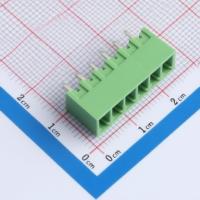 China HCTL HC15EDGVC 3.81 6P V electrical plug in terminal block screw termination straight pin rated 300V 8A for sale