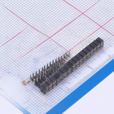 China Female connector double row HCTL PM200-2-15-Z-3.0-C straight round pins for electronic applications for sale