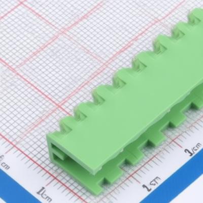 China Electrical terminal block plug in type single row 5.08mm pitch rated 300V 15A HCTL HC2EDGR 5.08 7P V for sale