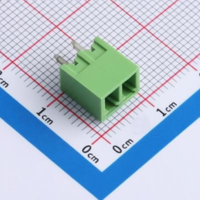 China 3.81mm Pitch Pluggable Terminal Block Single Row Screw Termination Rated 300V HCTL HC15EDGVC-3.81-2P-V for sale