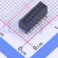 China Double Row Pin Header Surface Mount Connector HCTL PM127-2-08-S-4.3 with PA6T Material Specification for sale