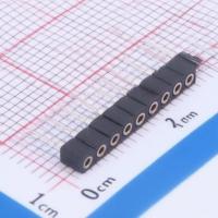China Round straight pin single row female header connector HCTL PM200-1-09-Z-3.0-C 2.0mm pitch electronic component for sale
