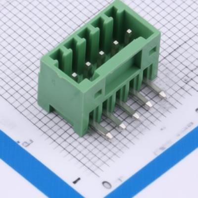 China HCTL HC2EDGRC2545PV single row pluggable terminal block with 254mm pitch and closed right angle pins for sale