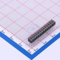 China Straight round pin double row female header connector HCTL PM200-2-14-Z-3.0-C for electronic connections for sale