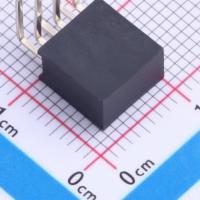 China 2.54mm Pitch Right Angle Dual Row Pin Header Connector HCTL PM254-2-03-W-8.5 Electronic Component for sale