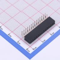 China Double Row Bent Pin Header HCTL PM200-2-14-W-4.3 Electronic Connector Component for sale