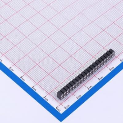 China Double Row Round Pin Female Connector HCTL PM254-2-19-3.0-C Plastic Height 3.0mm Electronic Connector for sale