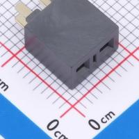 China Single Row Straight Pin Header HCTL PM396-1-02-Z-8.89-G0 Plastic Height 889 Millimeters Electronic Connector for sale