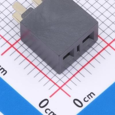 China Single Row Straight Pin Header HCTL PM396-1-02-Z-8.89-G0 Plastic Height 889 Millimeters Electronic Connector for sale