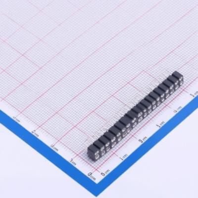China Double row round pin female connector plastic height 3.0 millimeter HCTL PM254-2-20-Z-3.0-C solution for sale