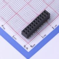 China SMT Double Row Pin Header HCTL PM200-2-11-S-4.3 Electronic Connector for Circuit Board Applications for sale
