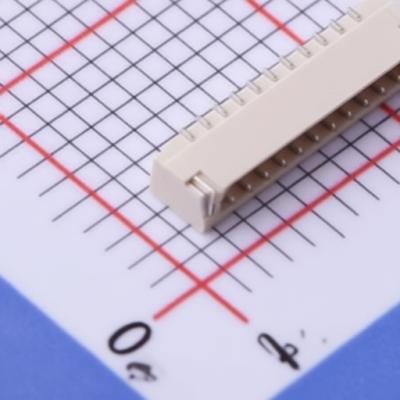 China Low profile surface mount connector HDGC HDGC0802WR-S-11P rated for 0.5A current and 30V AC DC voltage for sale