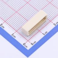 China Double row horizontal pin header industrial connector HDGC HDGC1002WR-S-2X15P operating temperature range for sale