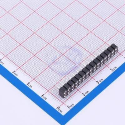 China Electronic female connector double row round pin plastic height 3.0 millimeter HCTL PM254-2-15-3.0-C for sale
