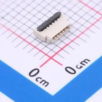 China Flexible Printed Circuit Connector Front Insertion Rear Actuation Flip Lock ZIF HCTL HC FPC 05 09 5RLTAG for sale