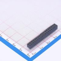 China Double Row Pin Header 2 Millimeter Pitch Straight Pin Plastic Height 4.3 Millimeter HCTL PM200-2-19-Z-4.3 Connector for sale