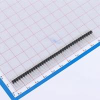 China Single Row Straight Pin Header 254mm Pitch HDGC HDGCPH-PZ01-39 3 Amp Current Rating for PCB Assembly for sale