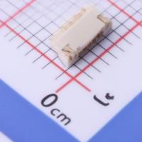 China Low voltage surface mount connector HDGC HDGC0802WR-S-4P with 0.8 millimeter pitch supporting AWG 32 to 36 wire gauge sizes for sale
