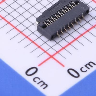 China Electronic Flip Top ZIF FPC Connector Right Angle 0.3mm Pitch 1.0H Height Model HC FPC 03 10 17RLTAG for sale