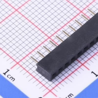 China 2 millimeter pitch single row straight pin header HCTL PM200-1-10-Z-4.3 for electronic applications for sale