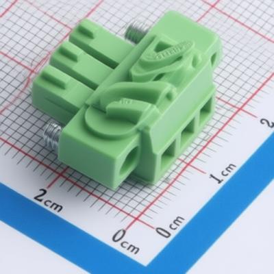 China Screw Termination Pluggable Terminal Block 3.81mm Pitch Female Socket HCTL HC15EDGKM-3.81-3P-V Rated 300V 8A for sale