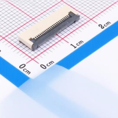 China Down Type Right Angle 0.5 Pitch Easy-on Type Connector Housing Height 2.0mm HCTL XW05202-240R-00 Flat Cable Connector for sale