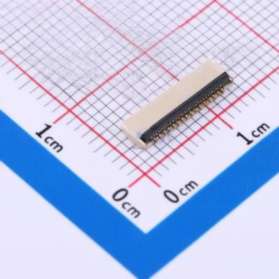 China High Current Flexible Printed Circuit with Front Insert Back Flip Actuator HCTL HC FPC 03 09 33RLTAG for sale