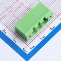 China Screw terminal block single row plug in type HCTL HC2EDGVM 5.08 3P V rated current 15A voltage 300V for sale