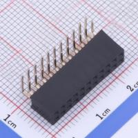 China Double Row Bent Pin Header Connector HCTL PM200-2-11-W-4.3 Electronic Component for Circuit Boards for sale