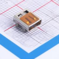 China HH HDMI GD0002 2.1 board mounted dual row connector ideal for front insertion and back stick mounting for sale