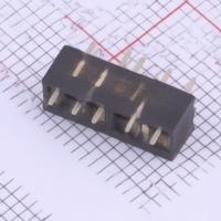 China Electronic Connector Double Row Female Header HCTL PM200-2-05-Z-4.3 Featuring Straight Pin Termination for sale