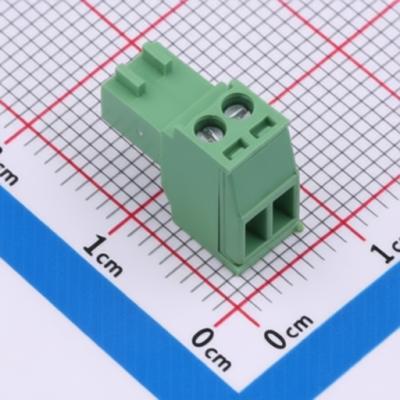 China Electrical Connection Terminal Block HCTL HC2EDGK-2.54-2P-V Female Socket with Screws 2.54mm Pitch for sale
